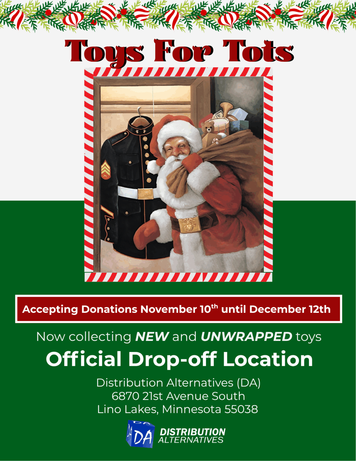 Spreading Joy: Distribution Alternatives Joins Toys for Tots as an ...